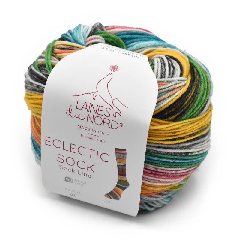 New in the Shop: Eclectic Sock-Laines du Nord – Spun
