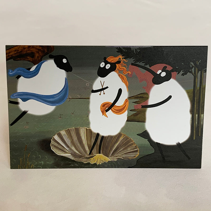 Spun Greeting Cards with Message