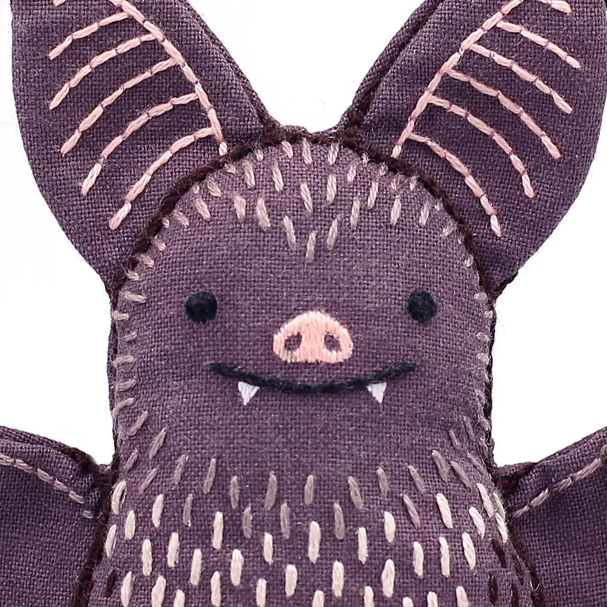 Bat DIY Embroidered Doll Kit (Kiriki, Level 1) – Spun