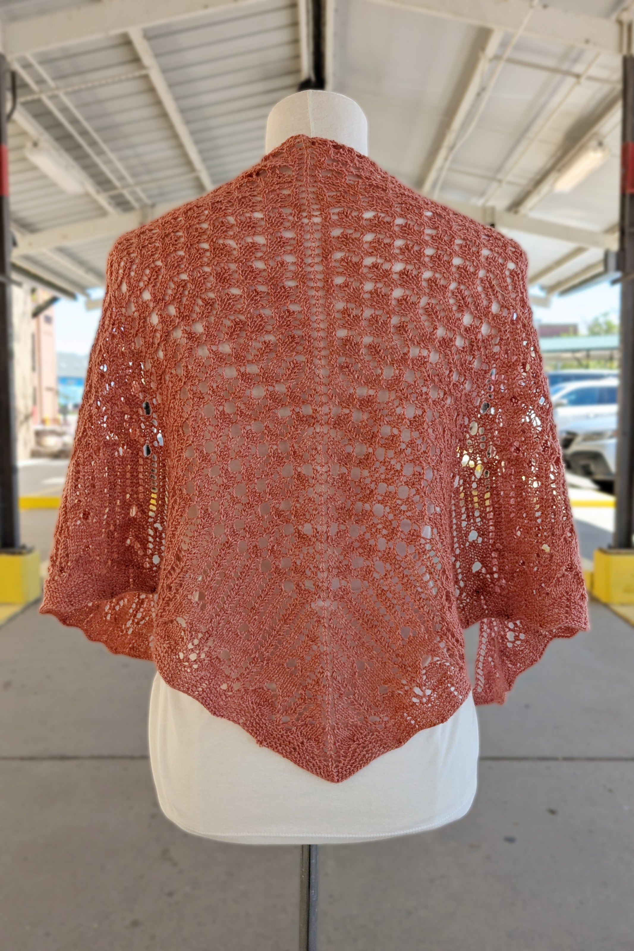 Meadowsweet Shawl Kit, The Fibre Co. Meadow – Spun