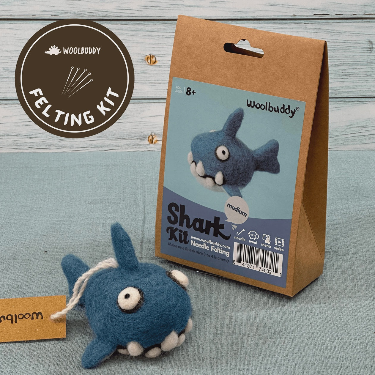 Shark Needle Felting Kit – Spun