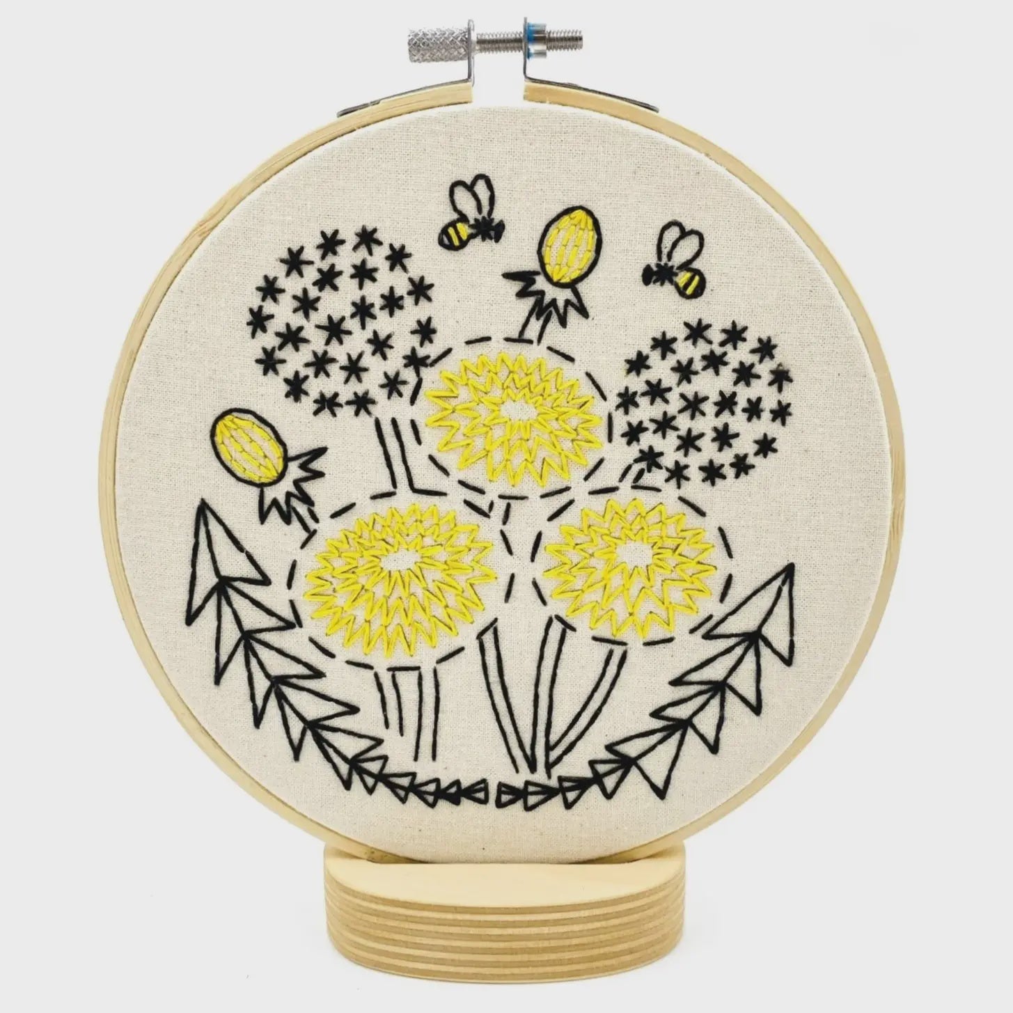Dandelion Embroidery Kit – Spun