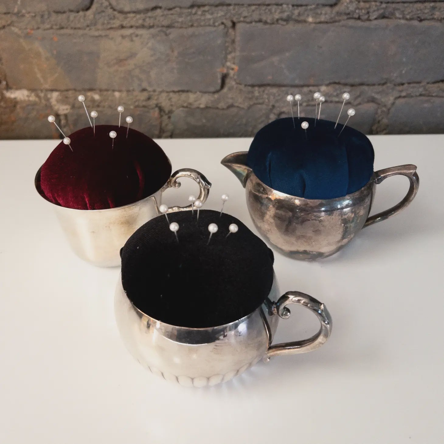 Vintage Velvet Pincushion – Spun