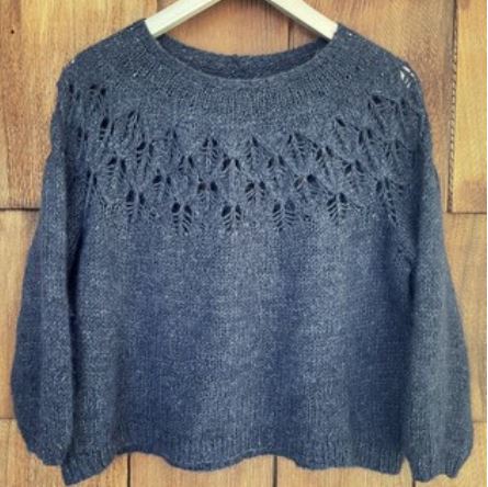 Love Note Sweater Kit, Fibre Co. Meadow and Fyberspates Cumulus – Spun